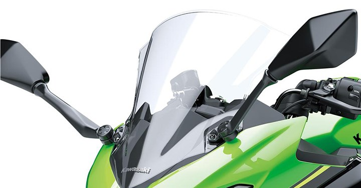Kawasaki Ninja 400 Motorcycle Tall Windshield | Motorsports Gear